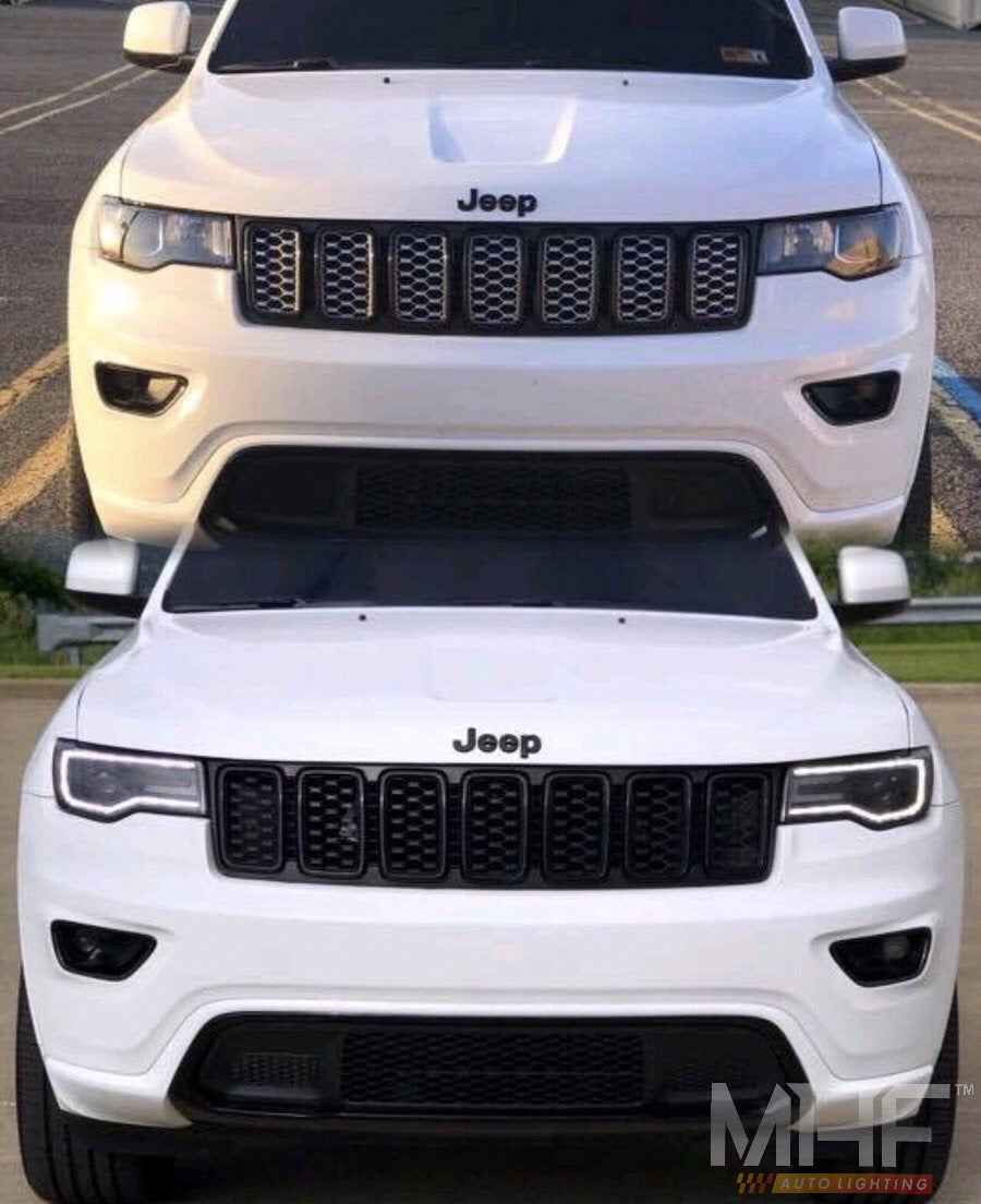 Jeep Grand Cherokee Altitude 2015 to 2017 Headlight Conversion Jeep Garage Jeep Forum