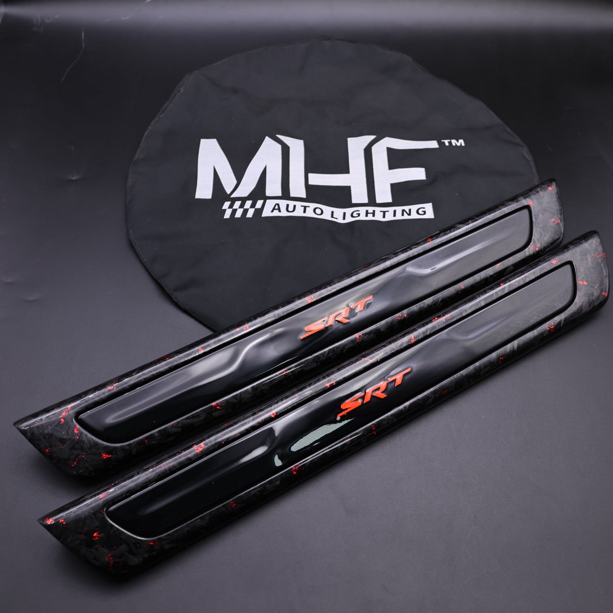 2011-2022 Jeep SRT / Durango SRT Forged Carbon Door Sills – MHFAutoLighting