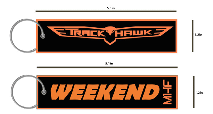 Orange TrackHawk Key Tag – MHFAutoLighting