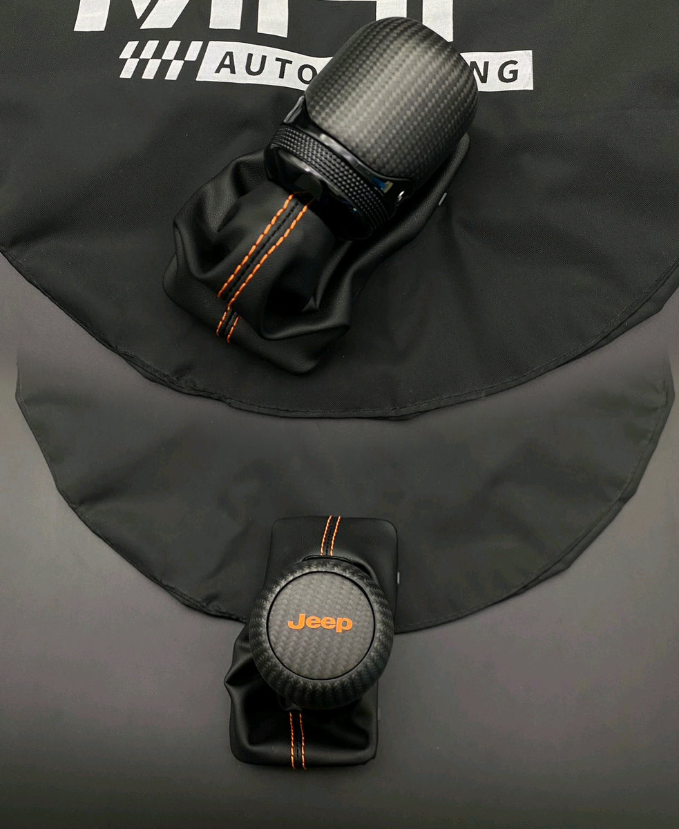 2018+ Jeep Gladiator Matte Carbon Transmission Custom Shifter ...