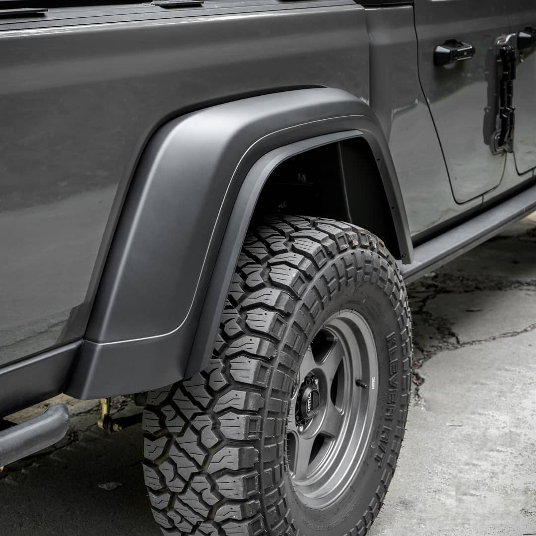 18-24 JEEP GLADIATOR WRANGLER MHF WHEEL OPENING SPAT FLARE EXTENSIONS ...