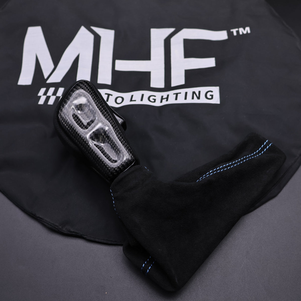 2016-2021 Jeep SRT / TrackHawk Custom Carbon Shifter Alcantara Bermuda ...