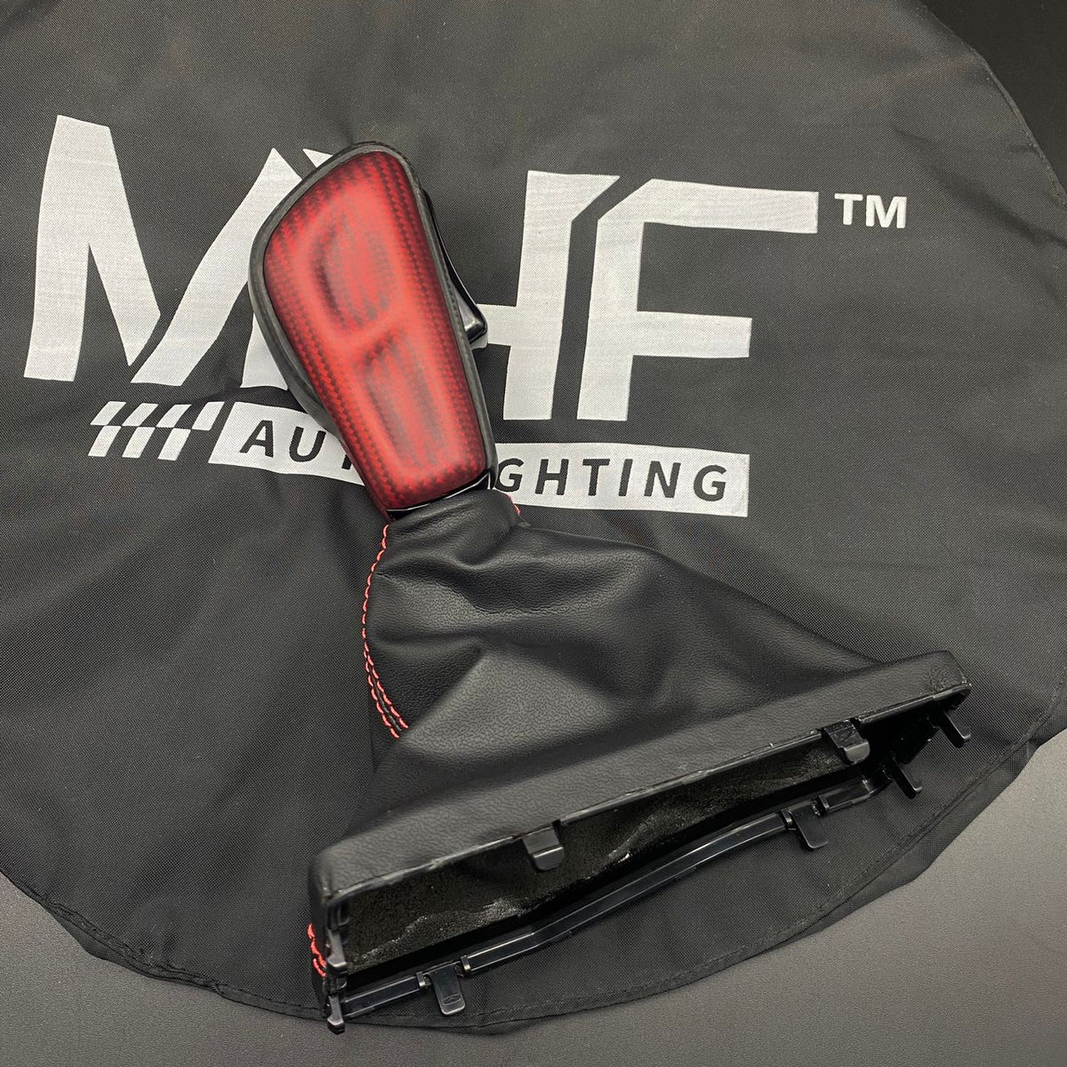 2020-2023 Dodge Ram Red Matte Carbon TRX Shifter – MHFAutoLighting