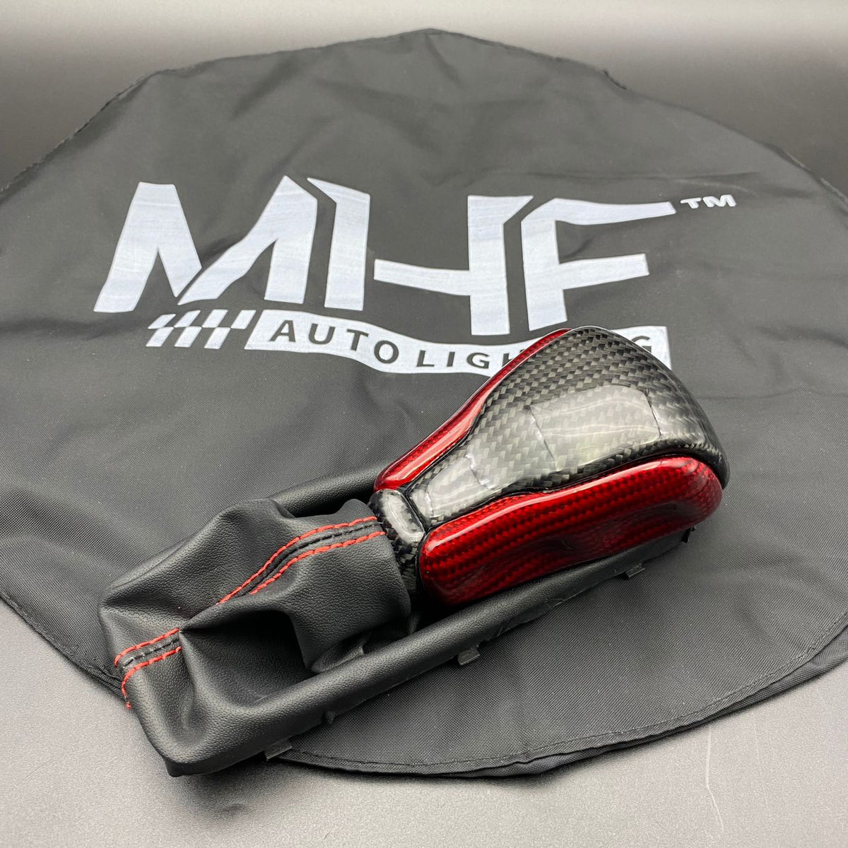 2016-2021 Jeep SRT / TrackHawk Red Accent Custom Carbon Shifter ...