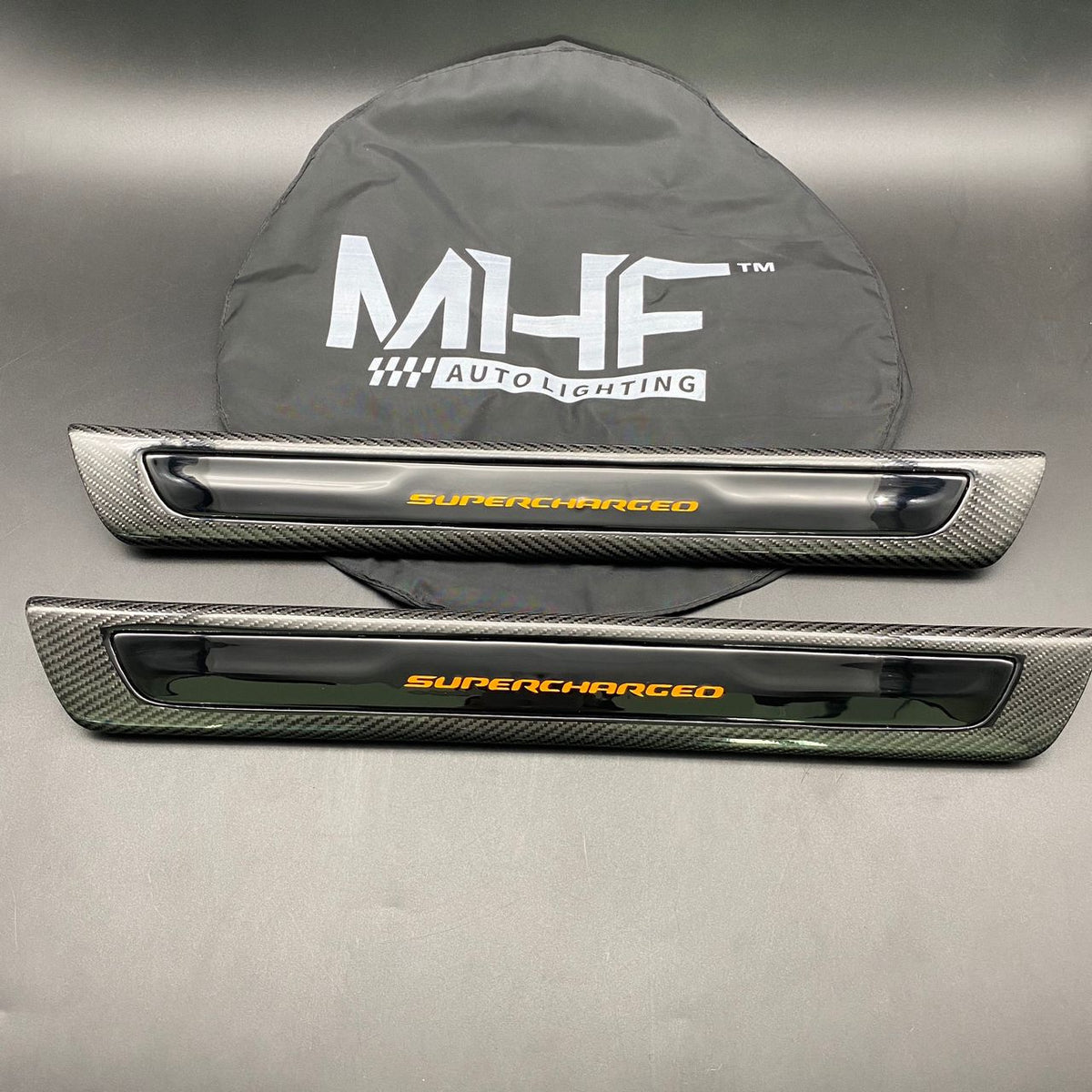 2018-2022 Jeep Trackhawk / Durango Hellcat “Supercharged” Carbon Door ...