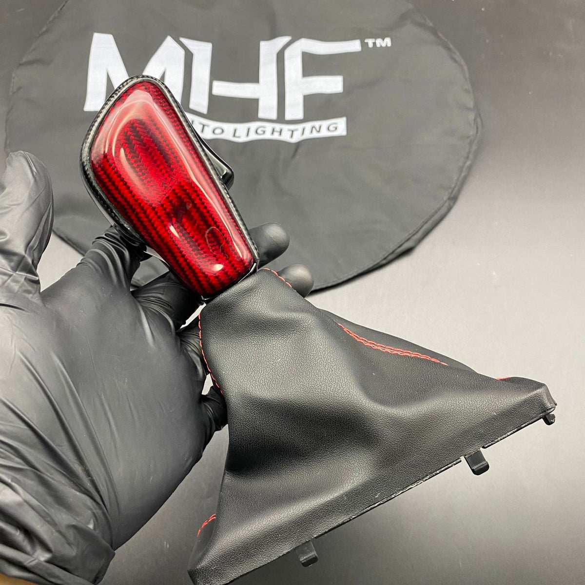 2020-2023 Dodge Ram TRX Red Carbon Shifter – MHFAutoLighting