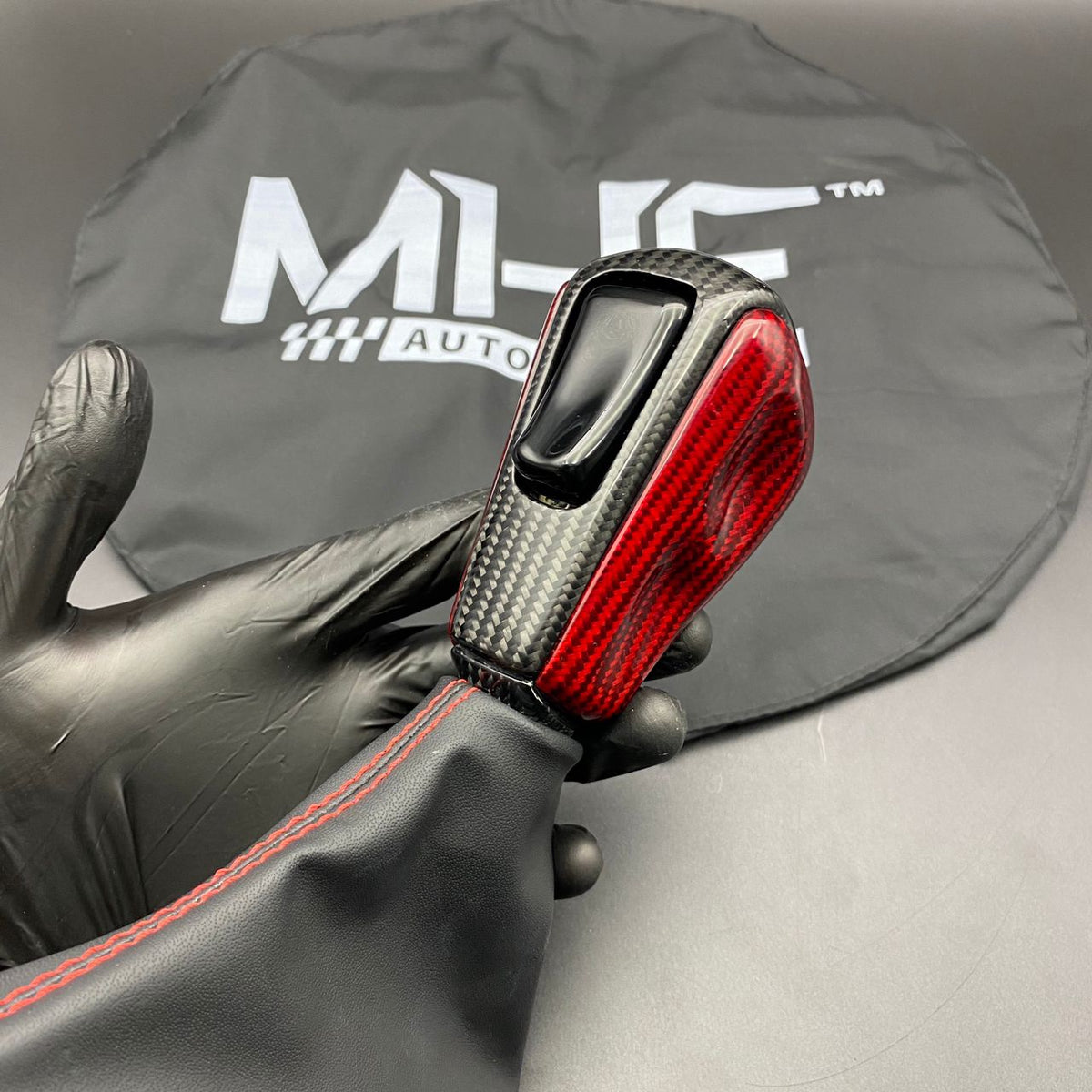 2016-2021 Jeep SRT / TrackHawk Red Accent Custom Carbon Shifter ...