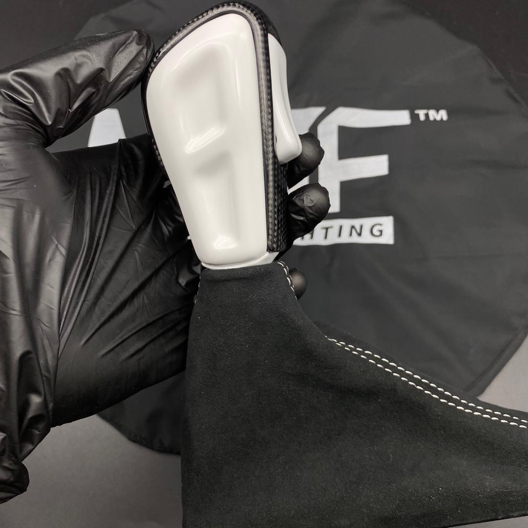 2016-2021 Jeep SRT / TrackHawk White Gloss Alcantara Custom Carbon Shi ...